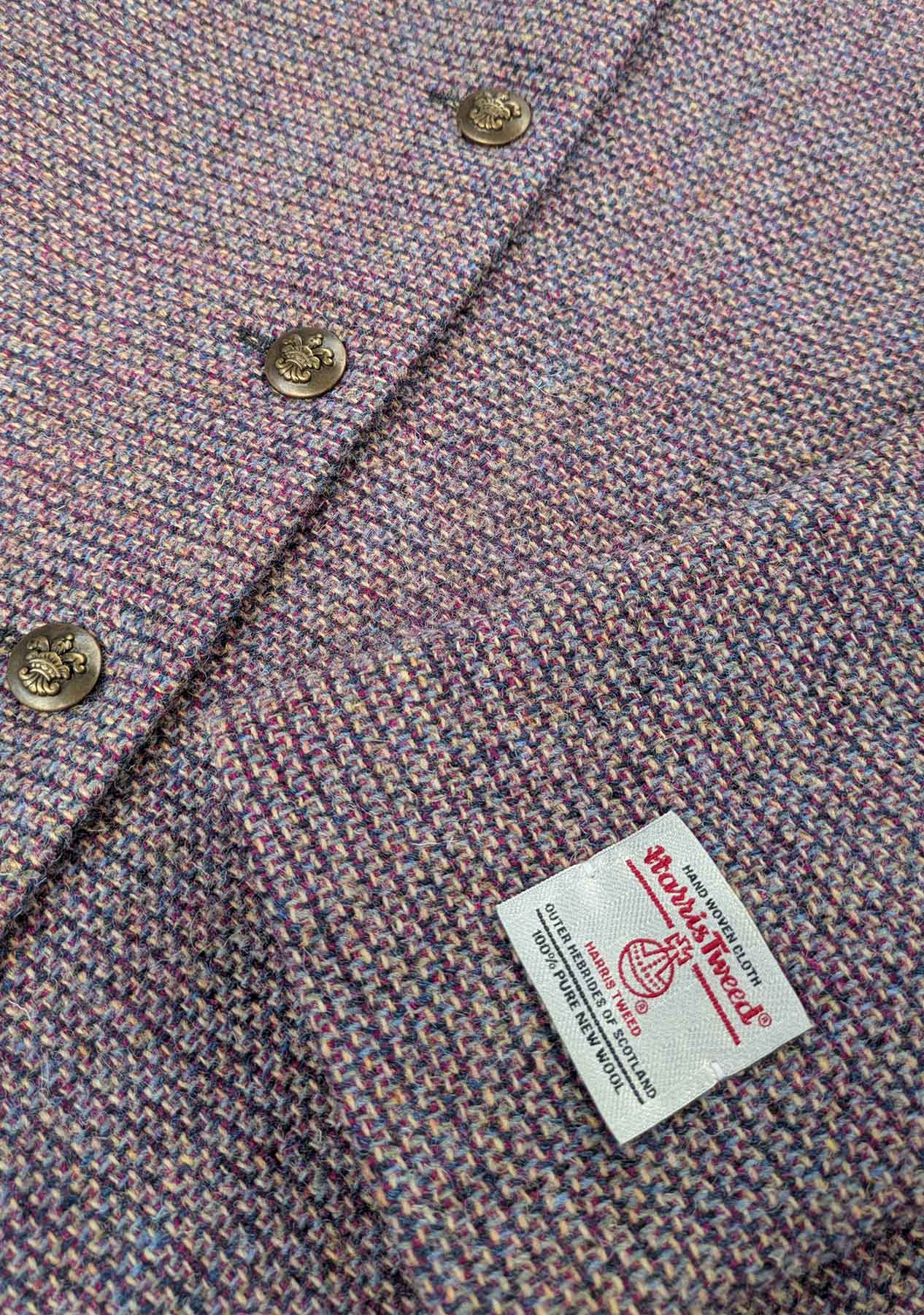 Ladies Grace Harris Tweed Jacket - Purple Weave – Bucktrout Tailoring