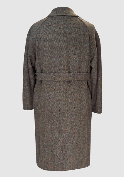 Raglan Overcoat - Brown – Bucktrout Tailoring