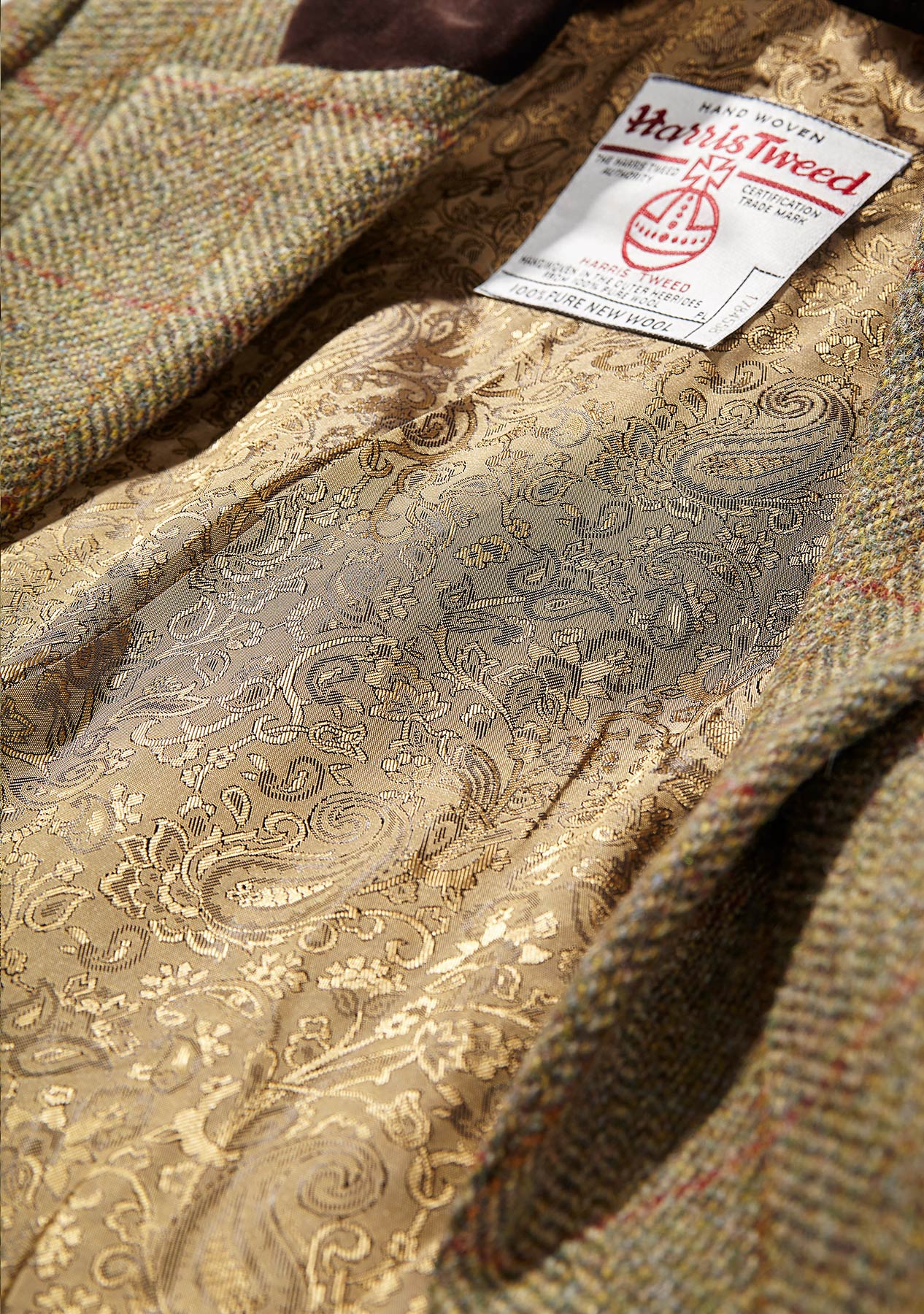 Harris Tweed Ladies Tori ¾ Coat - Mustard Check – Bucktrout Tailoring
